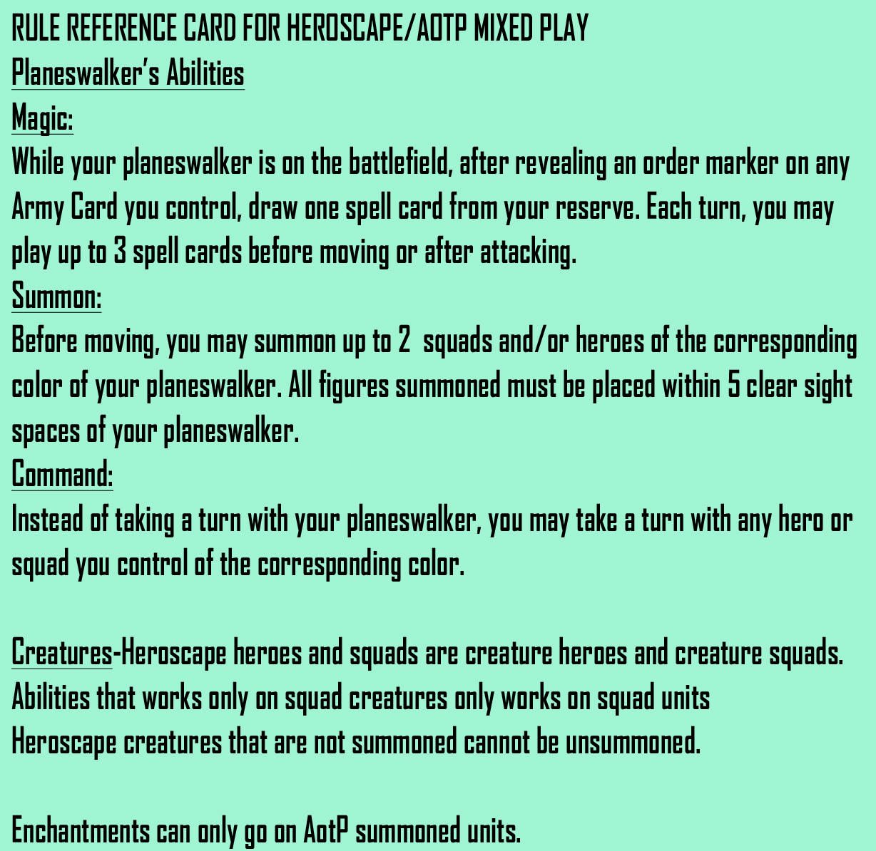 Heroscape & Arena of the Planeswalker | Page 3 | Heroscapers