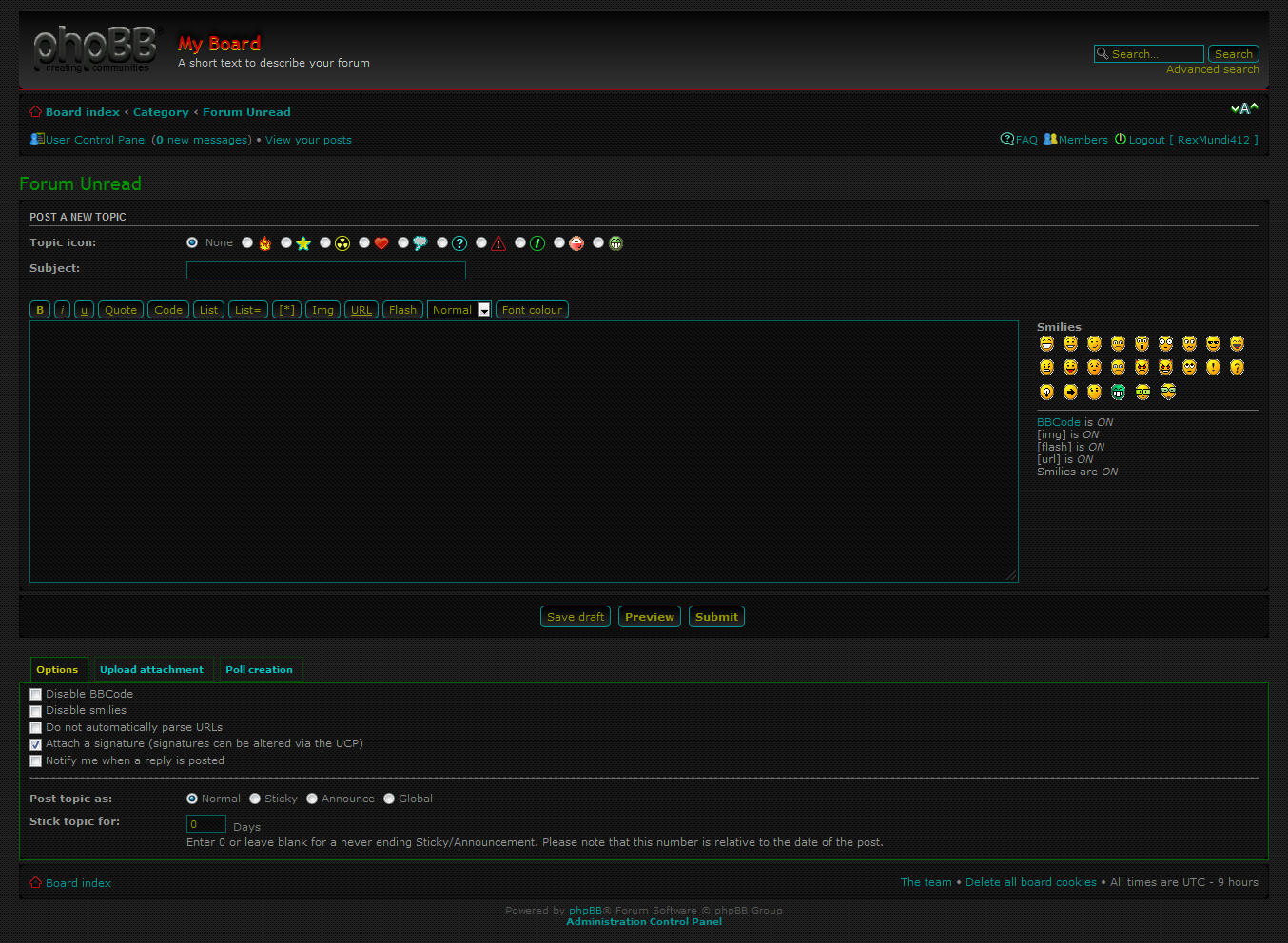 phpBB • [Release] Vex (phpBB 3.0.12)