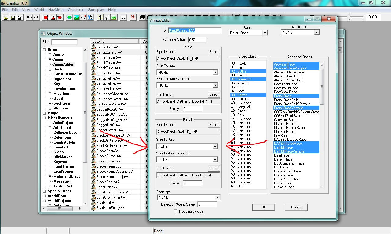 Nifskope texturing problem - Skyrim Technical Support - LoversLab