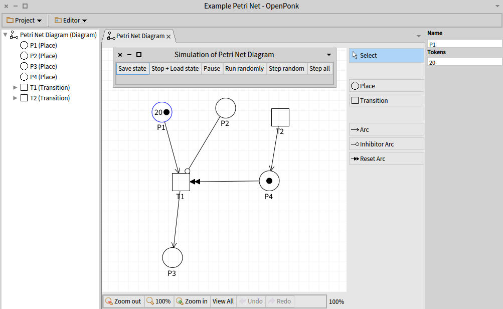 GitHub - OpenPonk/petrinets: Petri nets diagrams for OpenPonk tool