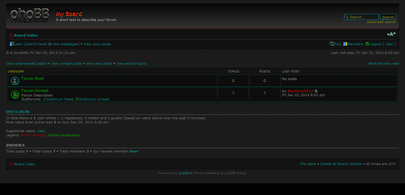 phpBB • [Release] Vex (phpBB 3.0.12)