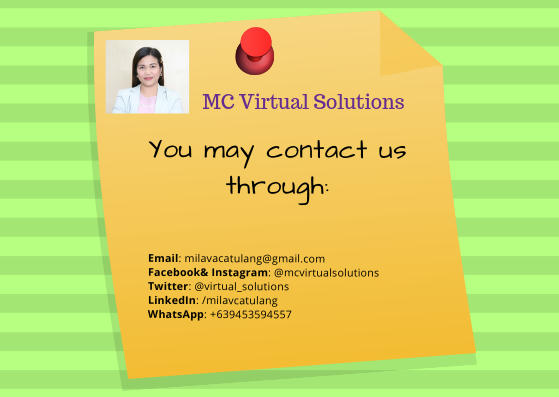 What is a VA or Virtual Assistant? Do... - MC Virtual Academy | Facebook