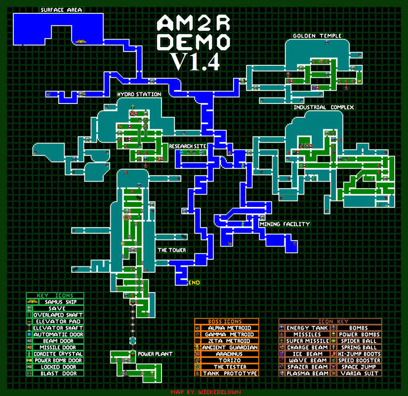Official AM2R Maps (See 1st Page) - Project AM2R