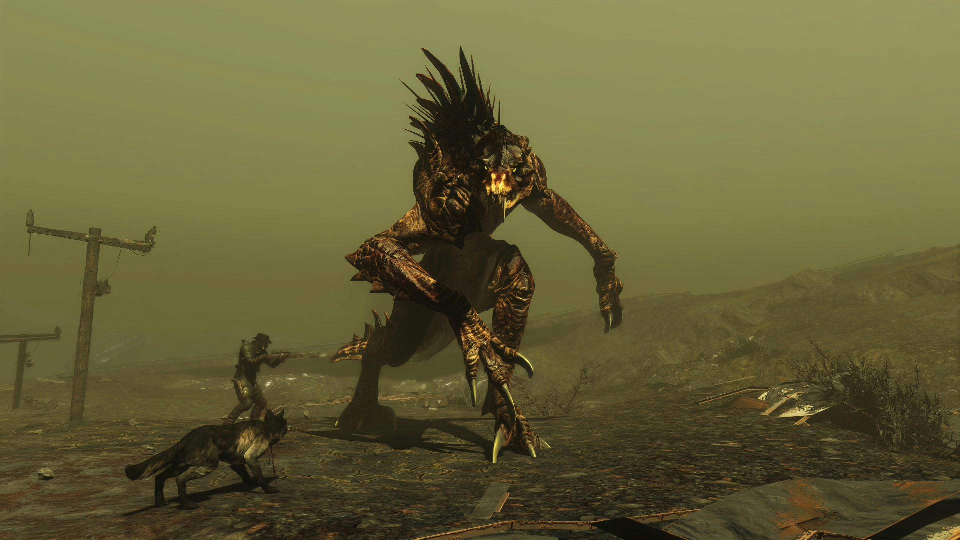 Glowing Sea Fauna--Dark Spiner Deathclaw WIP at Fallout 4 Nexus - Mods ...