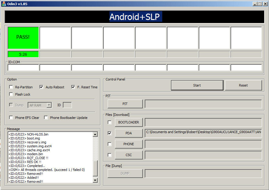 [FIX] Restoring G900A after attempting to flash modified recovery [10 ...