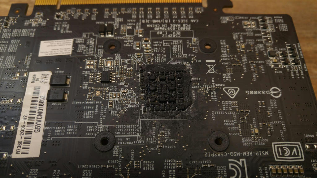 Question - What's this strange black stuff on gpu backside? | Tom's ...