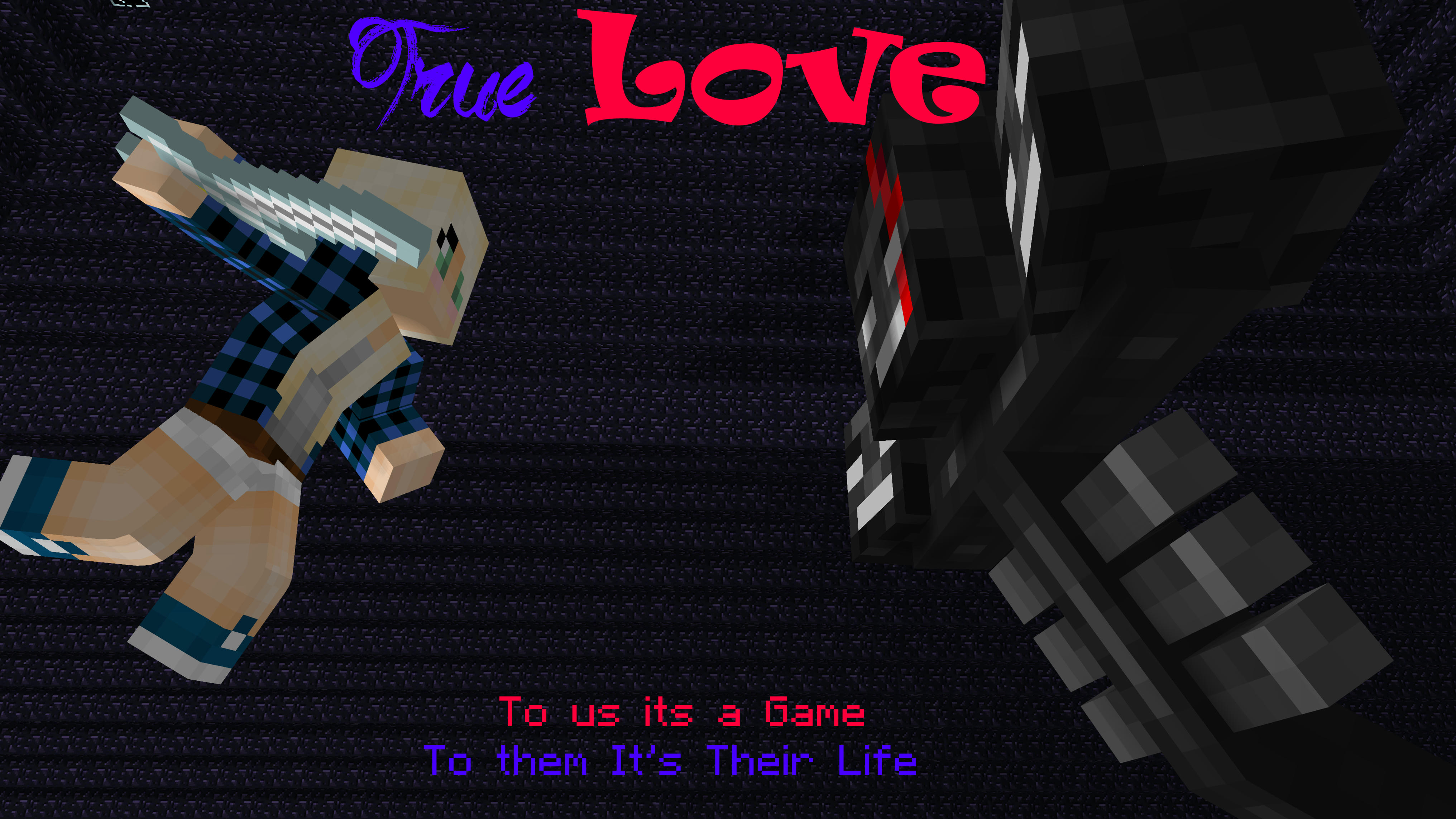 True Love Thumbnail Help. - Wallpapers and art - Mine-imator forums