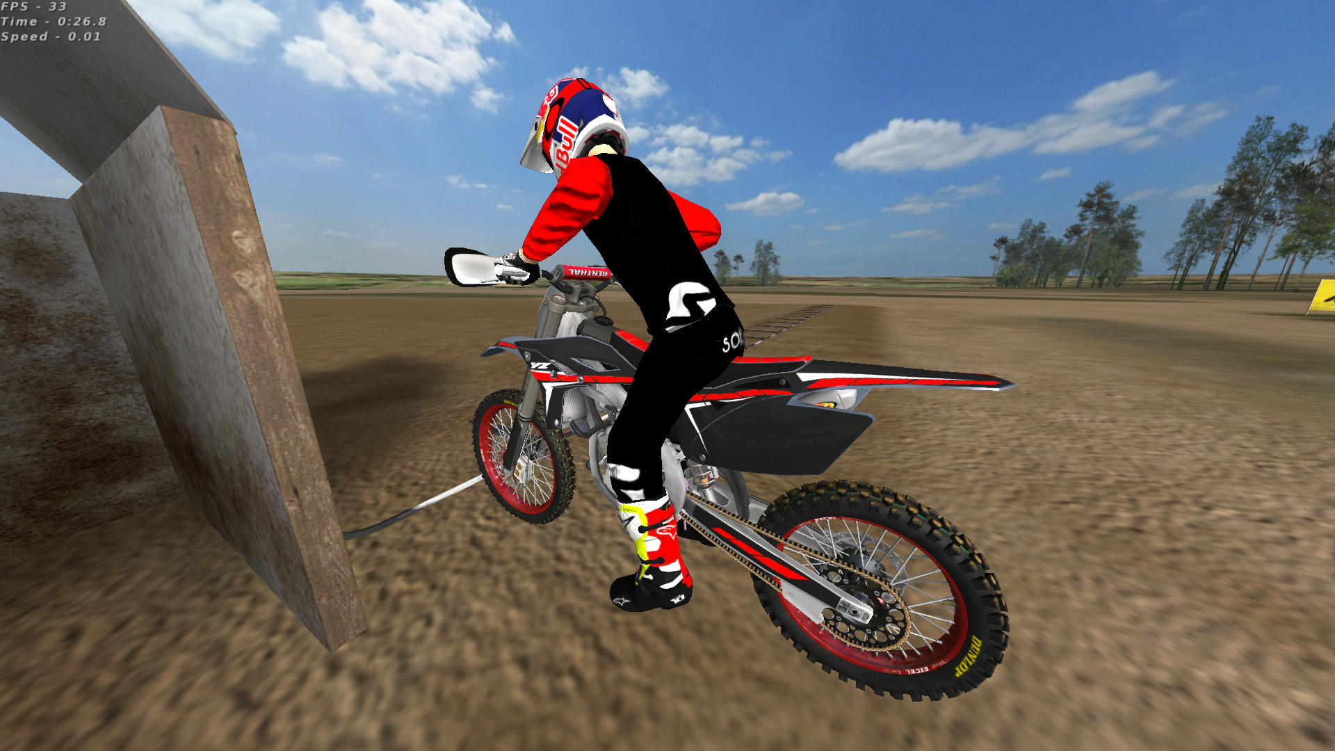 YZ 125 Retro Gray - MX Simulator