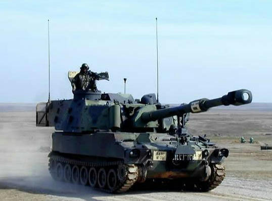 M109 155mm SP Howitzer