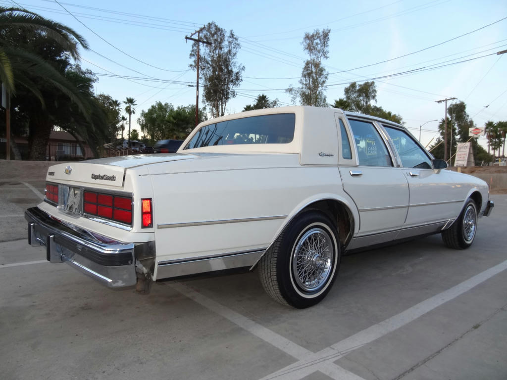 Sell used 1 OWNER 87 Chevrolet Caprice Classic Brougham LS 5.0L V8 ...