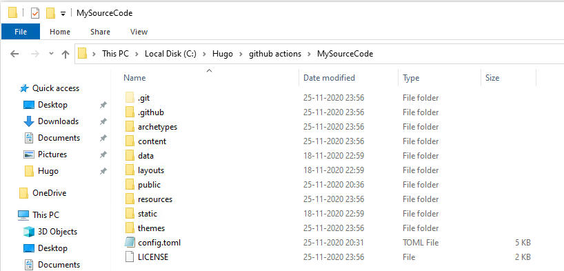 Install Hugo, Create site and Host on github pages. Finally, Automate with github actions - Part ...