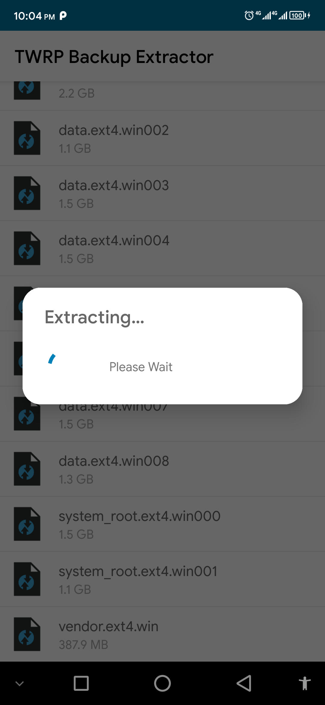 [APP][5+][NOROOT] TWRP Backup Extractor - Decompress your TWRP backups ...