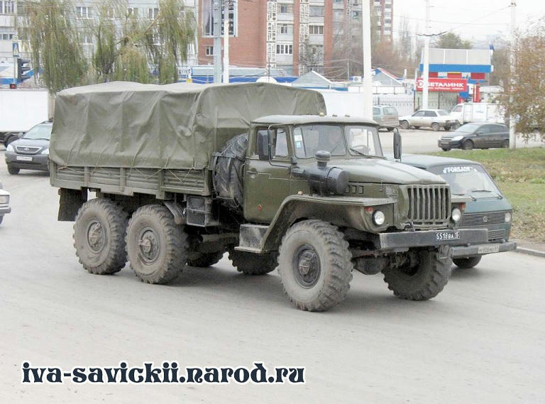 reserching Ural-4320 truck's ATZ refueler variants