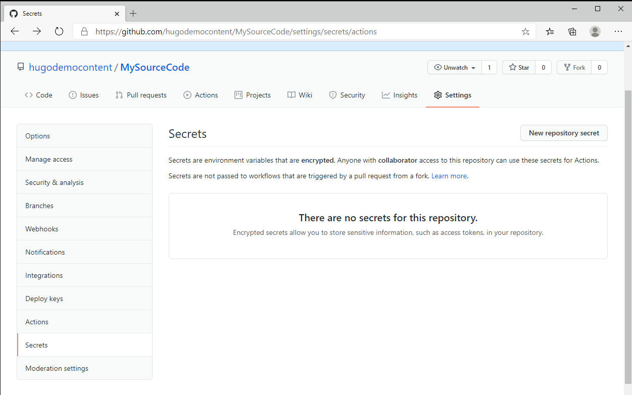 Install Hugo, Create site and Host on github pages. Finally, Automate with github actions - Part ...