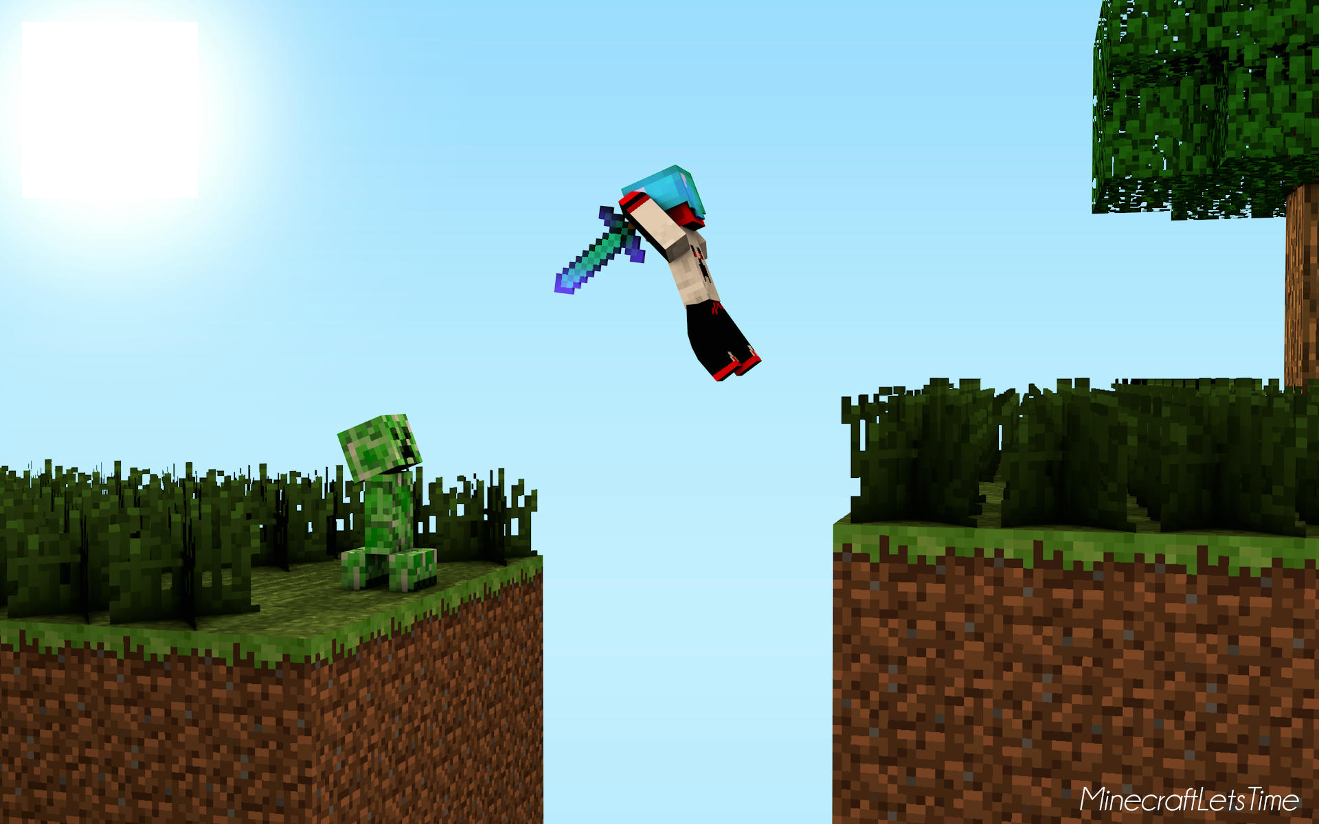 Minecraft Animation scenes! (Videos of making of the scenes as well ...