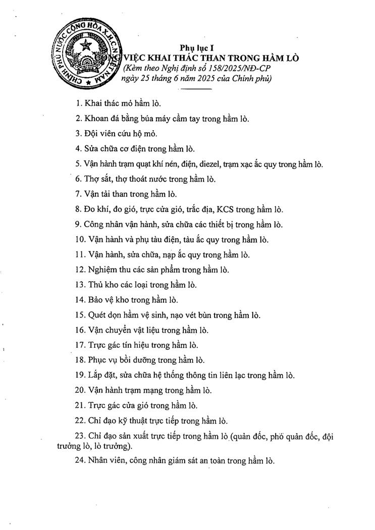 Phụ lục và Biểu mẫu kèm theo Nghị định 158/2025/NĐ-CP [1249] | Bài viết phụ