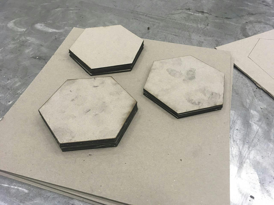 Print and Play Project tests. Chipboard 50pt and 100pt. | Magic Realm