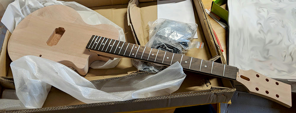 Building a mini-guitar kit