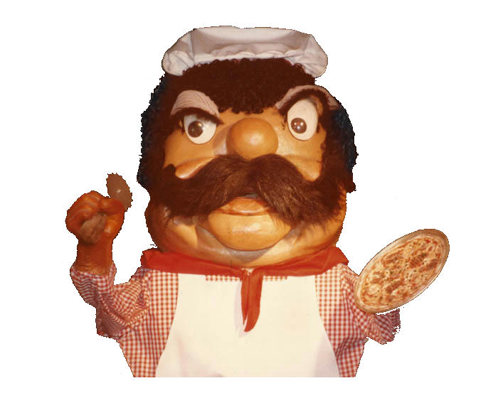 Transparent Portrait Pasqually - Retro Pizza Zone