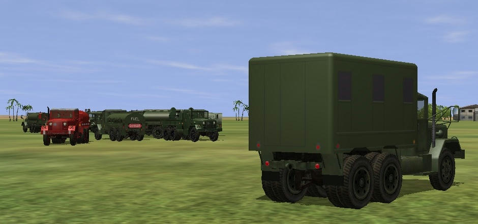 Cold war - US ARMY M35/36/34/49/50/109 trucks pack Beta v0.7