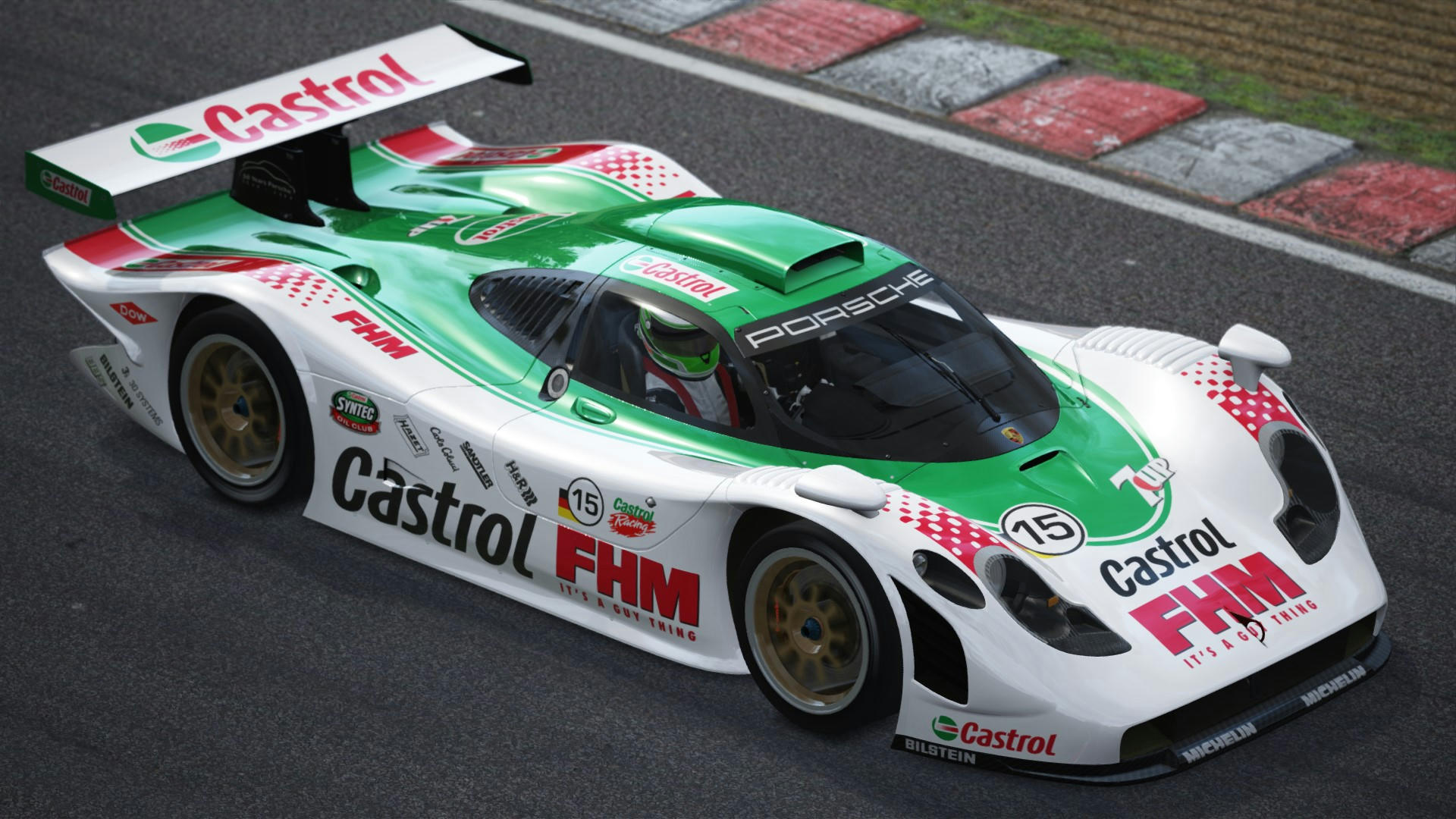 KS Porsche 911 GT1 - FHM-Castrol 2Car Team Skins | OverTake.gg ...