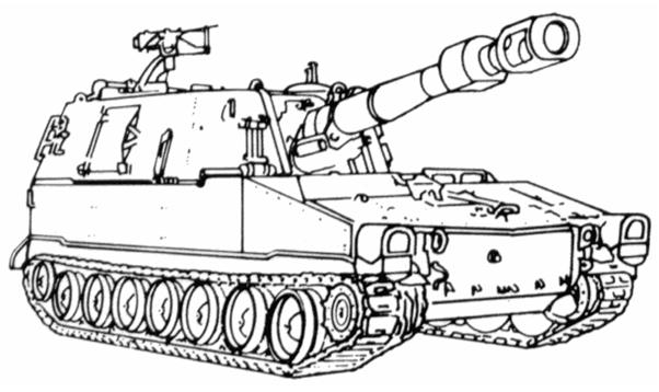 M109 155mm SP Howitzer