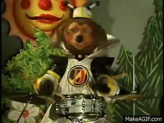 Rock-afire Gifs - Retro Pizza Zone