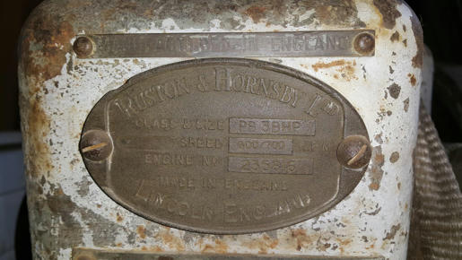 Ruston & Hornsby PB 3HP: Find + Restoration | Smokstak® Antique Engine ...