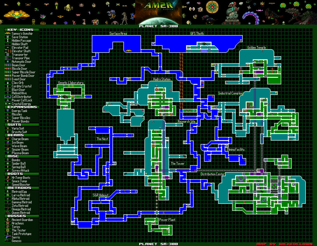 Official AM2R Maps (See 1st Page) - Page 14 - Project AM2R