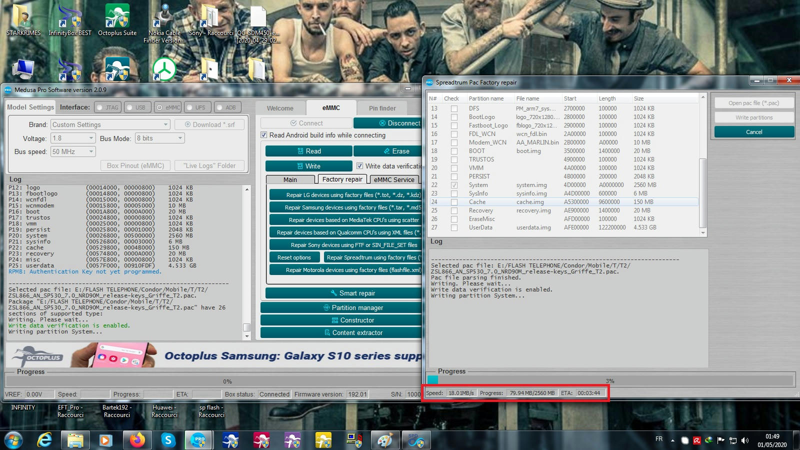 1st World Condor T2 SP530 DATA RECOVERED & eMMC W/P OFF on Android 7.0 ...