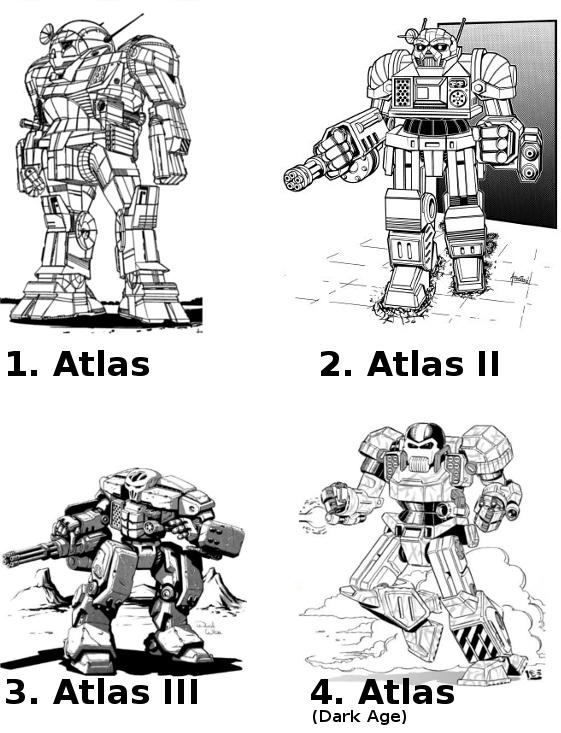 Mechwarrior 3 Atlas
