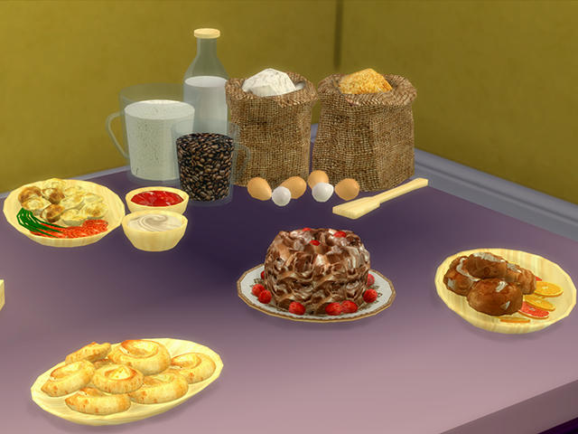 Food Collections 1 | SimsWorkshop