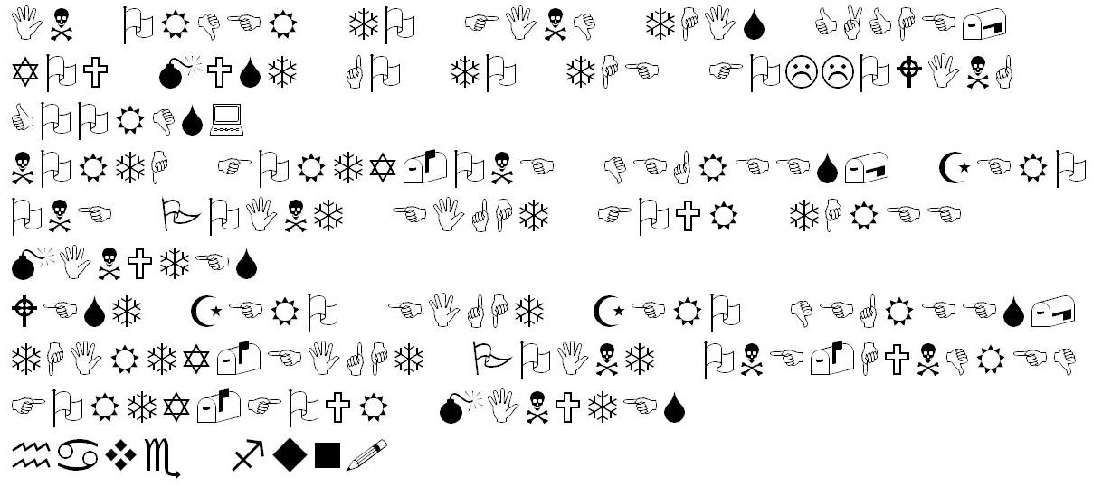GC4AYYF Mmmm..... Wingdings! (Unknown Cache) in Ohio, United States ...