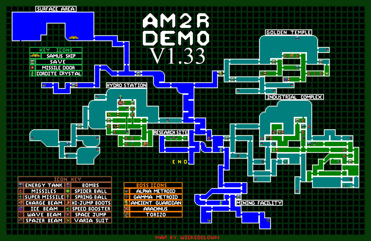 Official AM2R Maps (See 1st Page) - Project AM2R