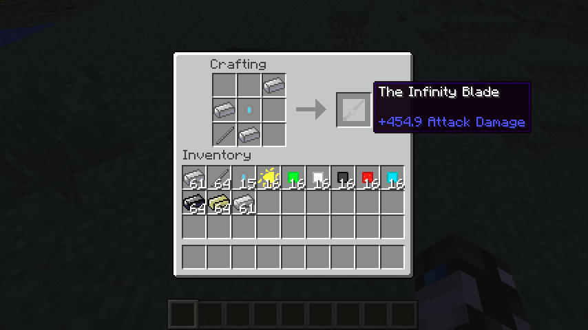 Minecraft Infinity blade Mod 1.6.2 - Minecraft Mods - Mapping and ...