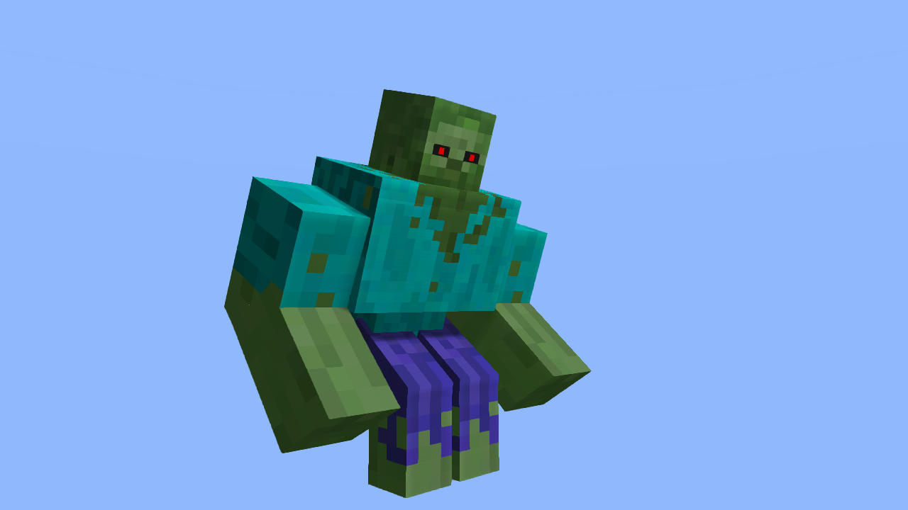 Mutant Zombie Rig 1.0.0! With EYES! - Rigs - Mine-imator forums