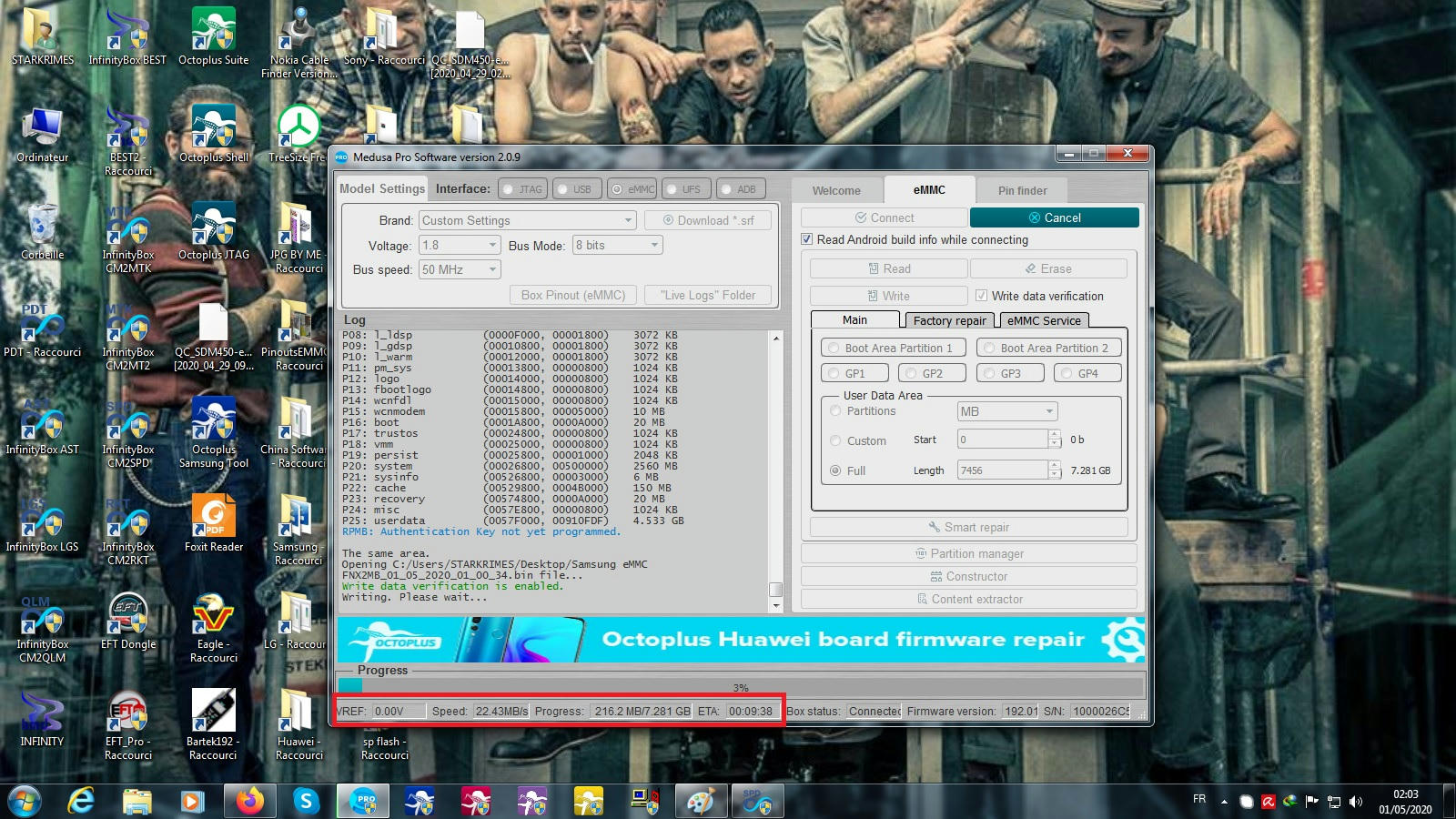 1st World Condor T2 SP530 DATA RECOVERED & eMMC W/P OFF on Android 7.0 ...