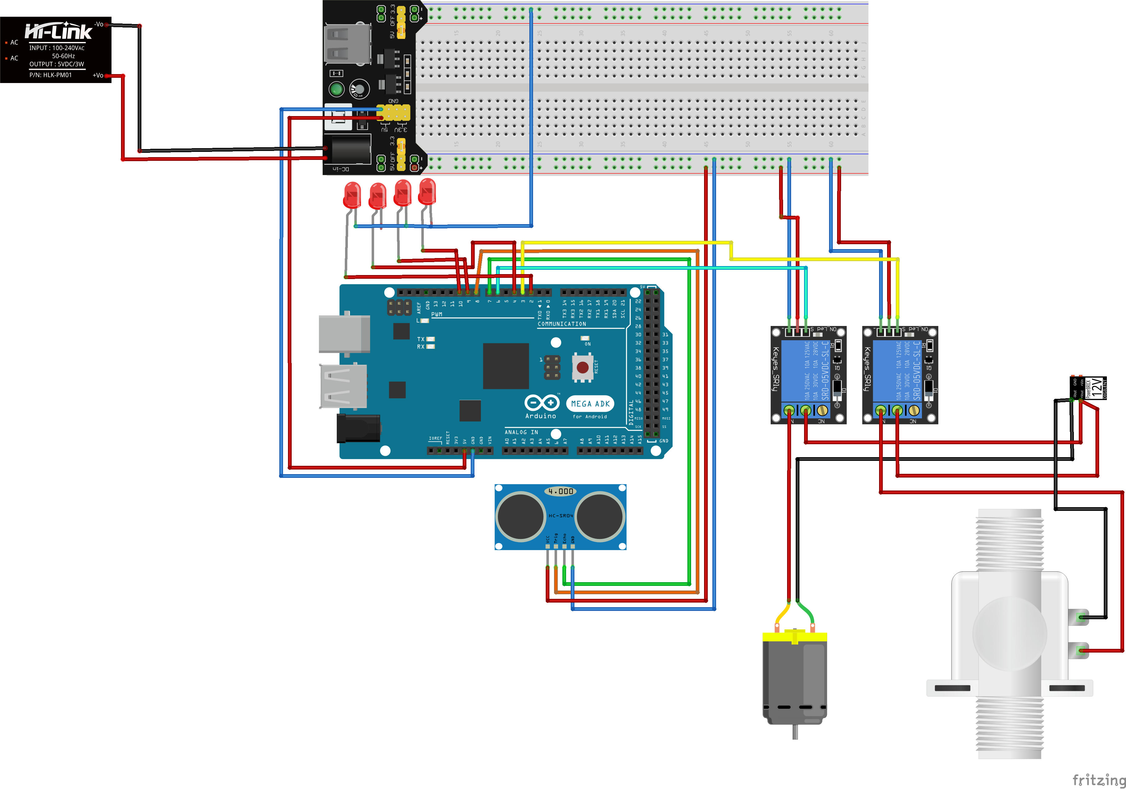 Proyecto de Automatización con Arduino Mega