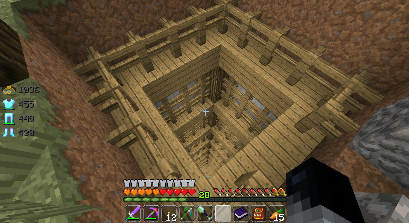 which mod generates this VERTICAL mineshaft? - Mods Discussion ...
