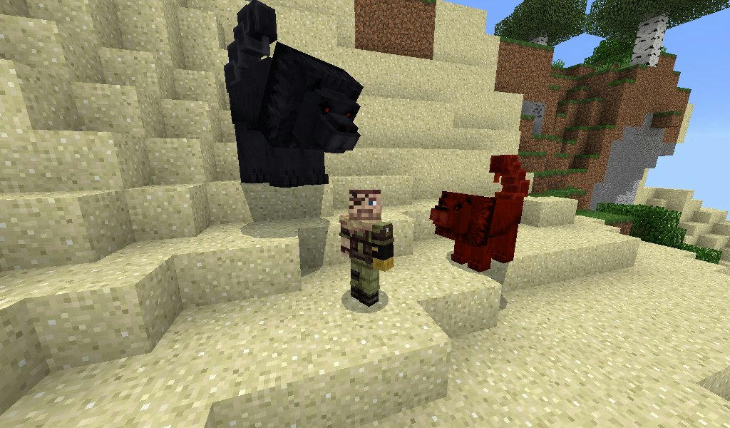 Amazing Mobs Add-On!!! A lot of new creatures on your Minecraft world ...