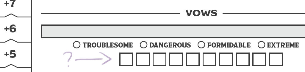 Character Sheet with Menace Track? : r/Ironsworn