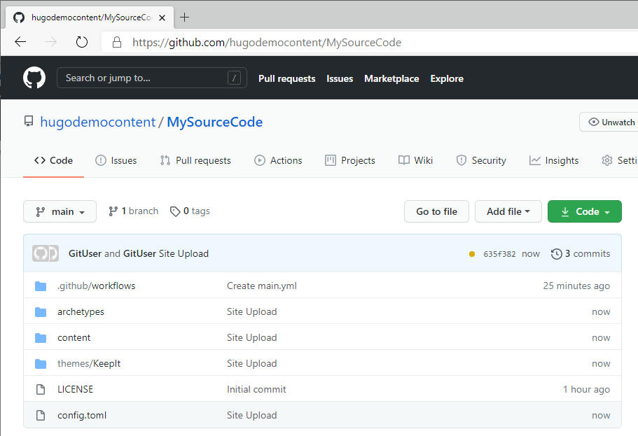 Install Hugo, Create site and Host on github pages. Finally, Automate with github actions - Part ...
