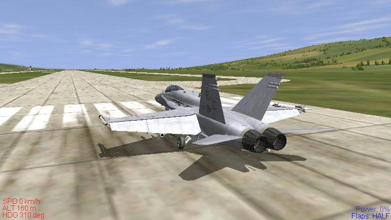 Flaps On Plane Fighters