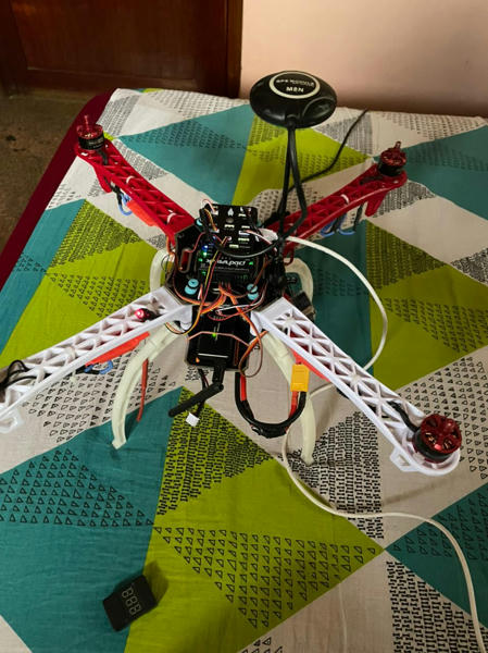 Need help investigating a crash of my F450 Quad [solved, motor failure ...