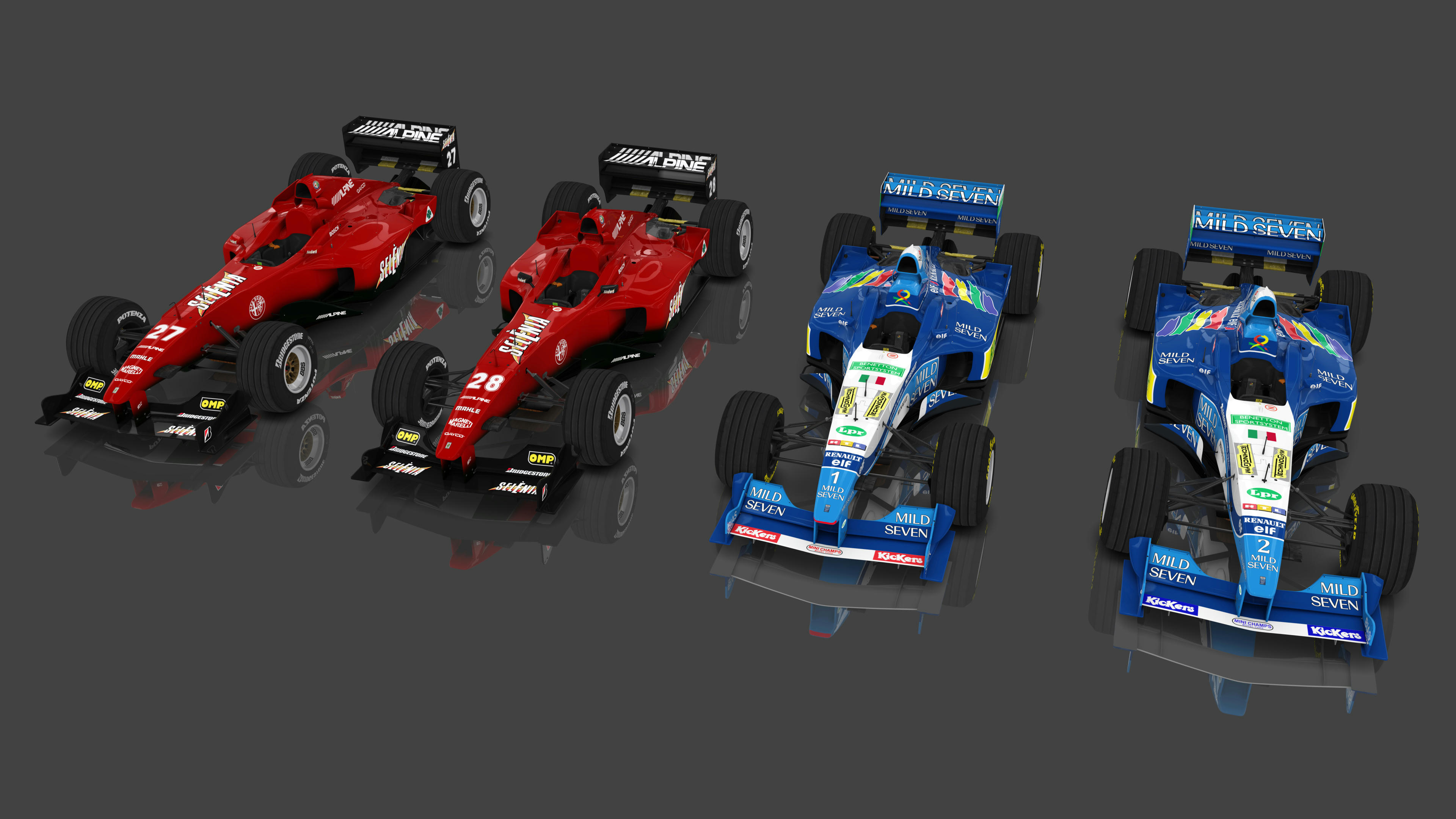 Skins - RSS Formula 2000 V10 Mix_Skinpack (for Mod version 3) | OverTake.gg