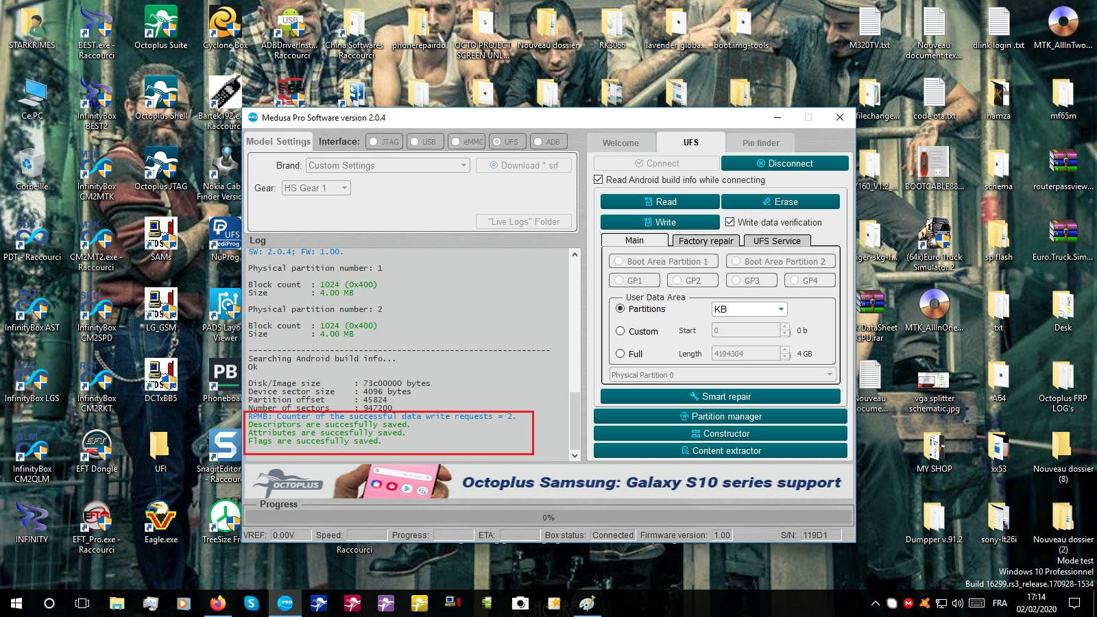 1st World SAMSUNG G920F DEAD BOOT REPAIR DONE via UFS - GSM-Forum