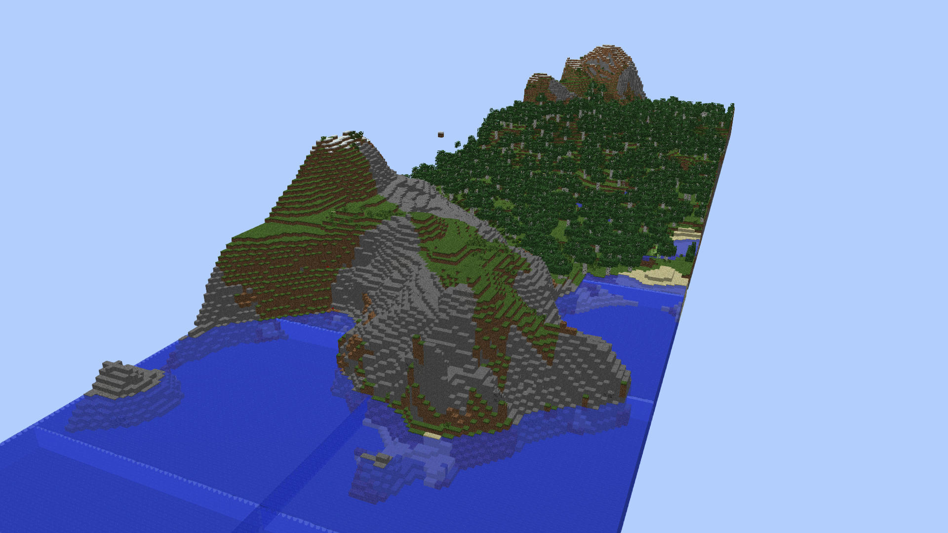 Shadows everywhere on map - Wallpapers and art - Mine-imator forums