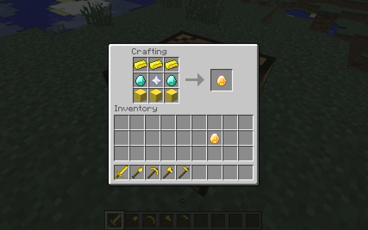 Minecraft Butter Sword Wallpaper