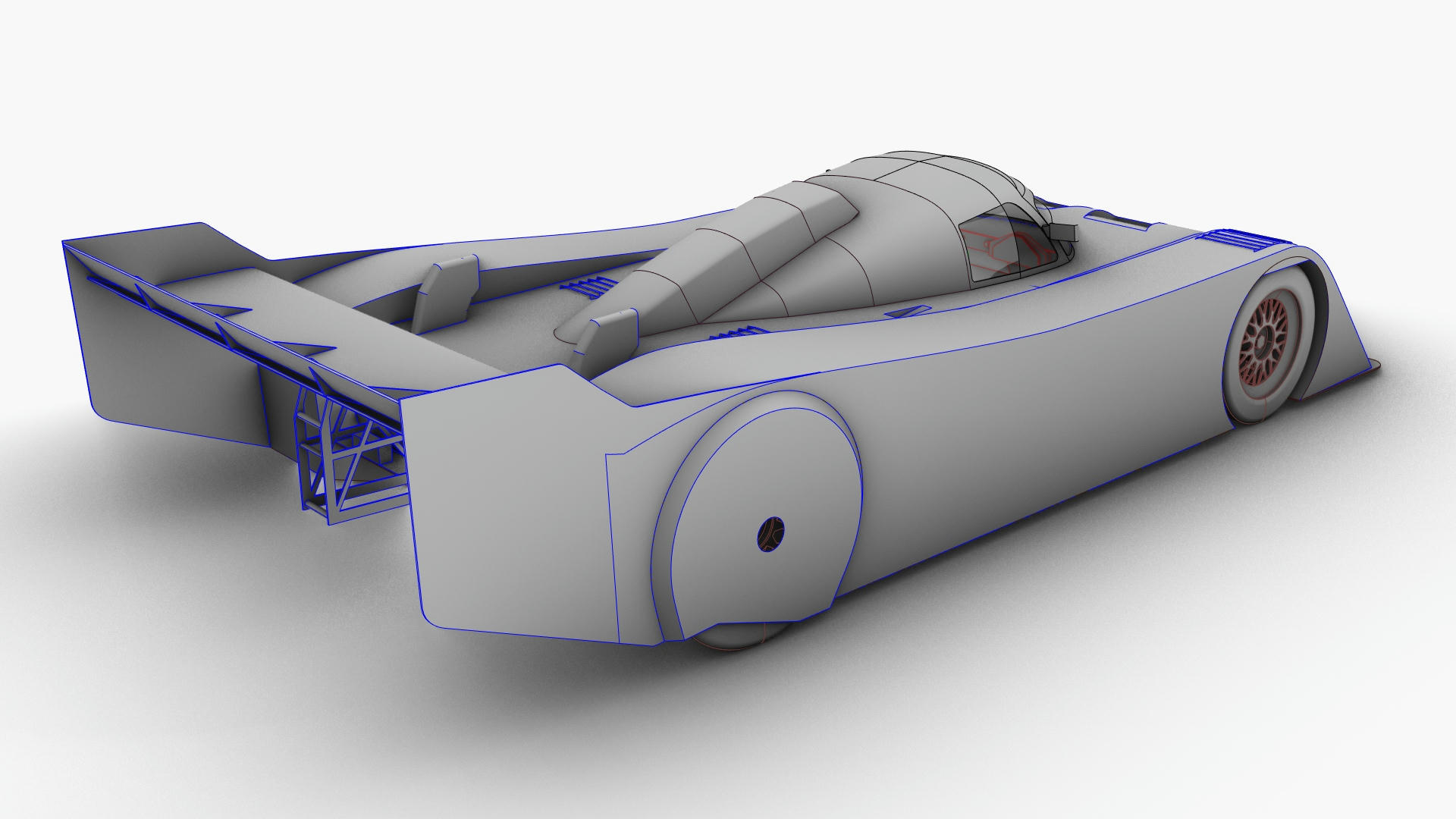 Intrepid_RM-1-04 Tom Milner Racing 1992 1/24 - PaperModelers.com