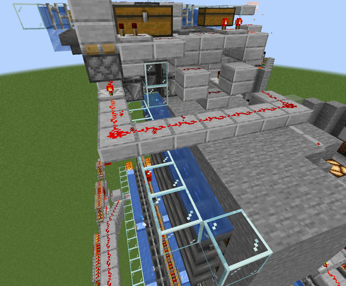 Automatic Cobblestone / Stone / Smooth Stone Generator (19k items/h ...